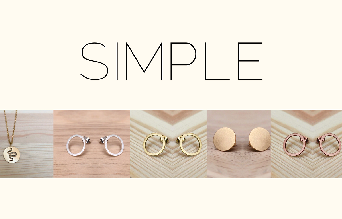 UX/UI Bootcamp second group project — Simple Jewelry | by Elizaveta ...