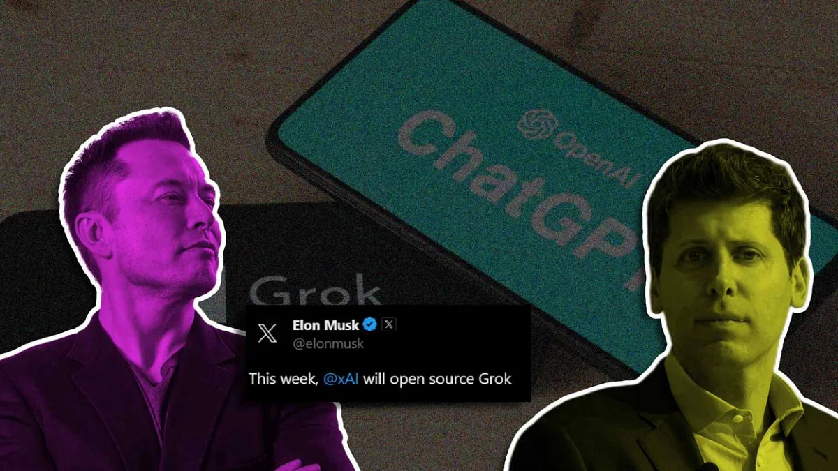 xAI Releases Open-Source AI Chatbot Grok-1 on GitHub! | by The Journey | Cubed