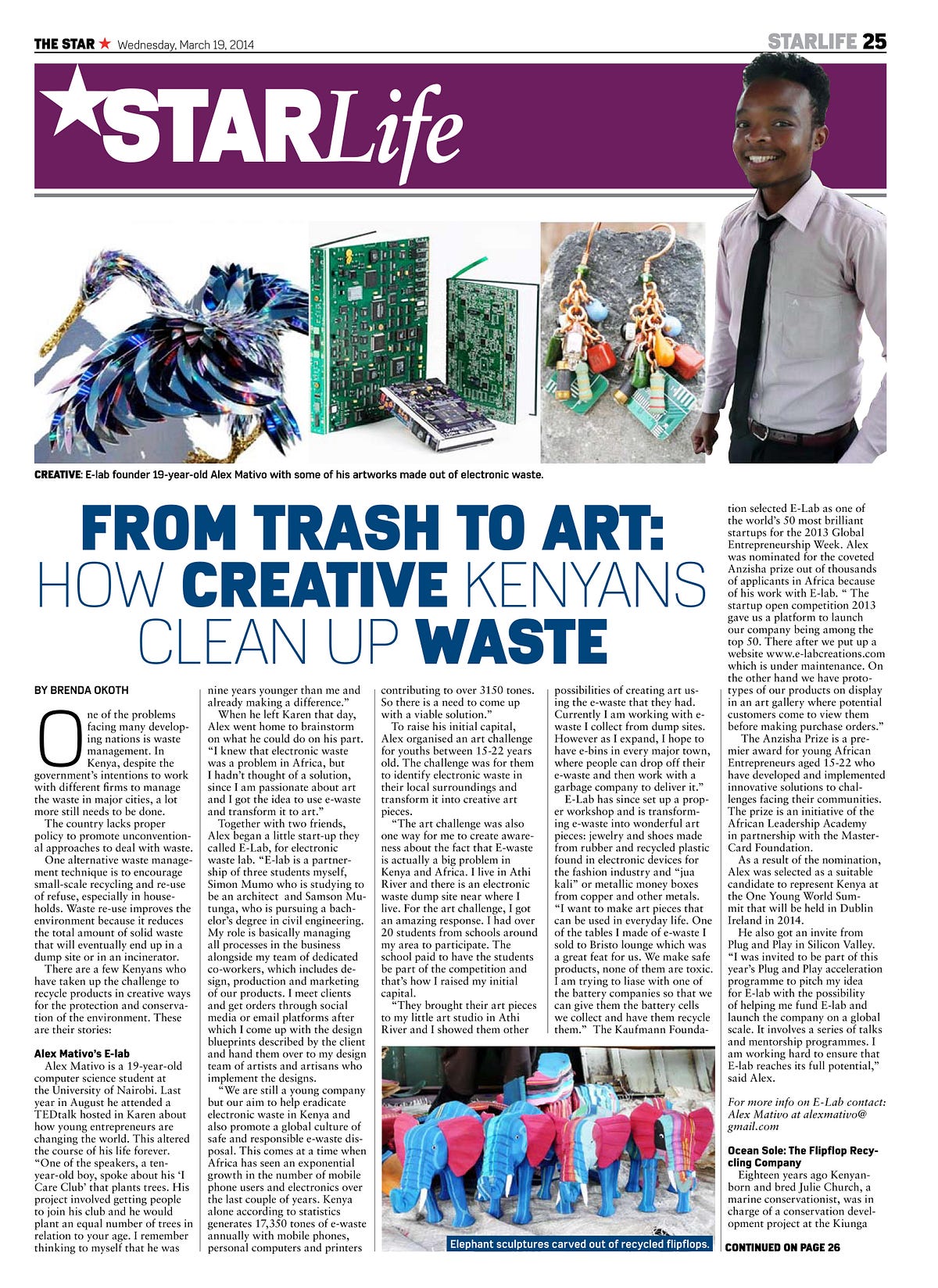 From Trash to Art | by Brenda Okoth | Medium