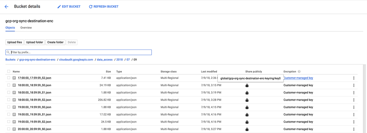 Encrypting Stackdriver Logging sinks using Customer-Managed Encryption Keys for GCS | by Charles ...