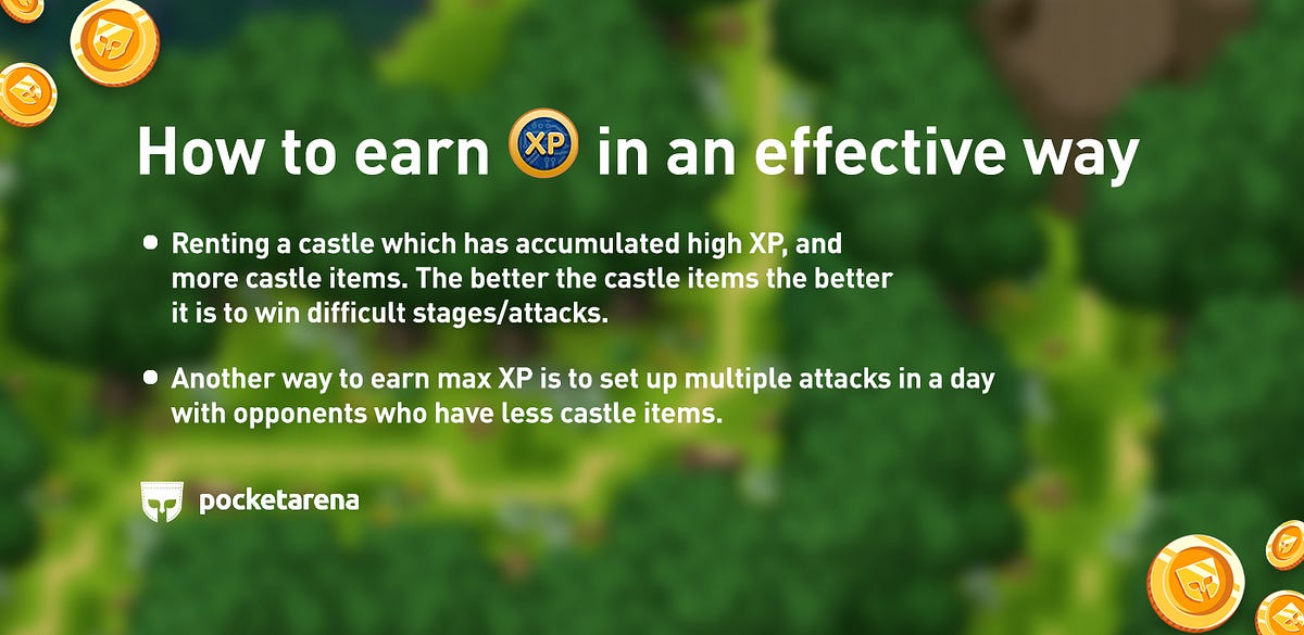 How to earn XP in an effective way | by Pocket Arena - Web3 Gaming for ...