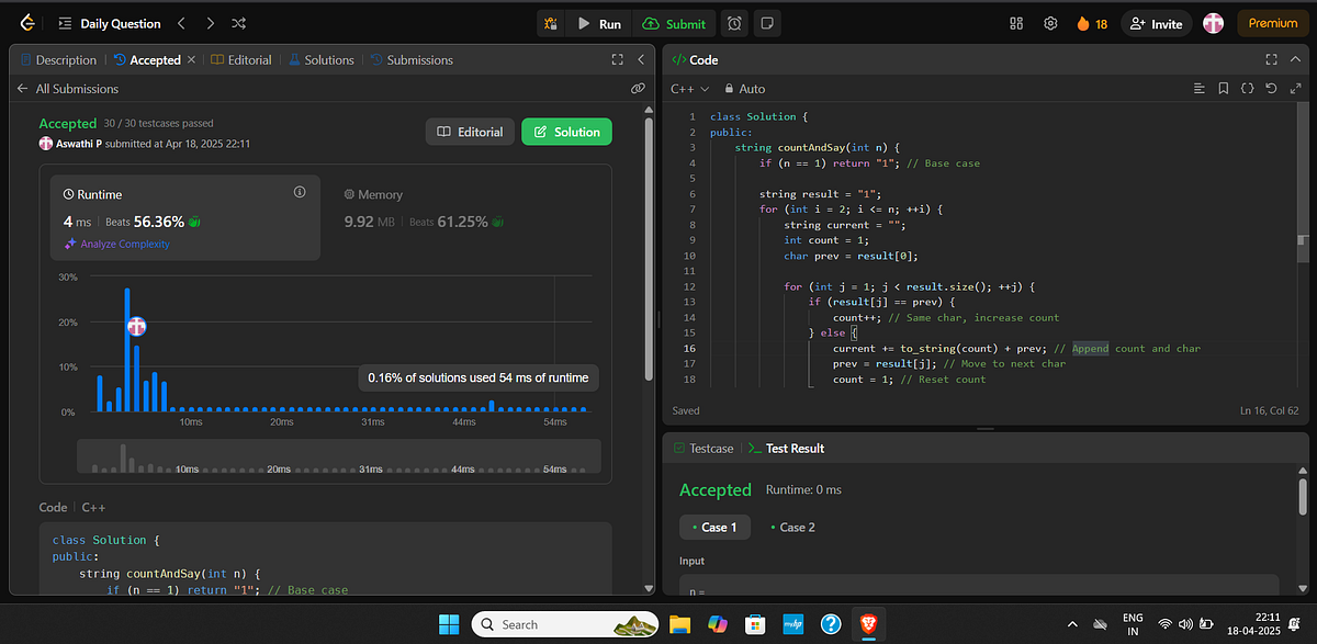 Decoding the “Count and Say” Sequence: A Medium Dive 🗣️🔢 | by Aswathi P | Apr, 2025 | Medium