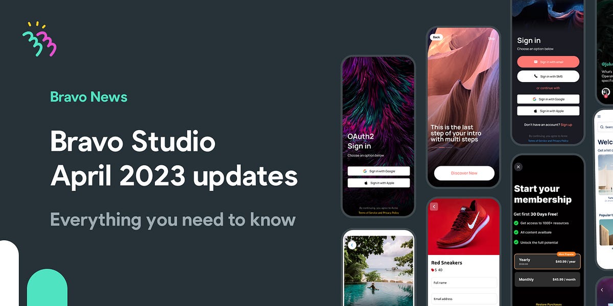 Bravo Studio’s April Update: New Features and Enhancements | by Jessica ...