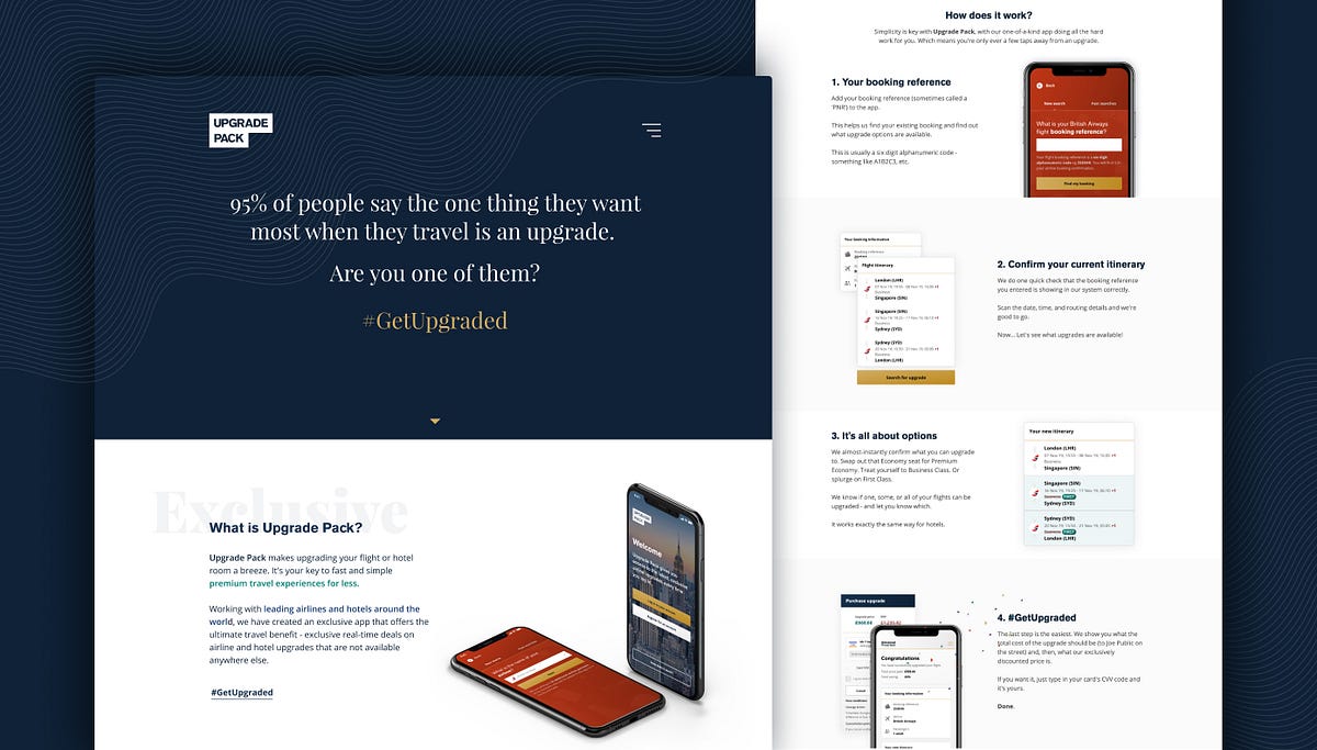 Redesigning the Upgrade Pack Website and Extending Our Brand | by Merve ...