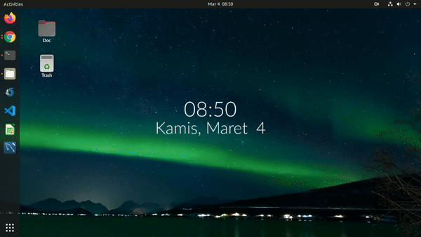 Ubuntu Animated Wallpaper Live Wallpaper Waves Of Windows, Ubuntu,
