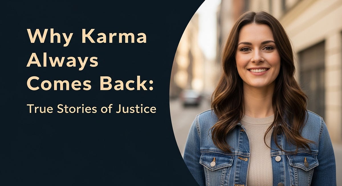 Why Karma Always Comes Back: True Stories of Justice | by K Riaz | Aug ...