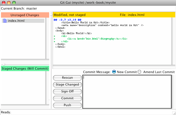 2.3 Using Git’s GUI | by The Pragmatic Programmers | The Pragmatic ...
