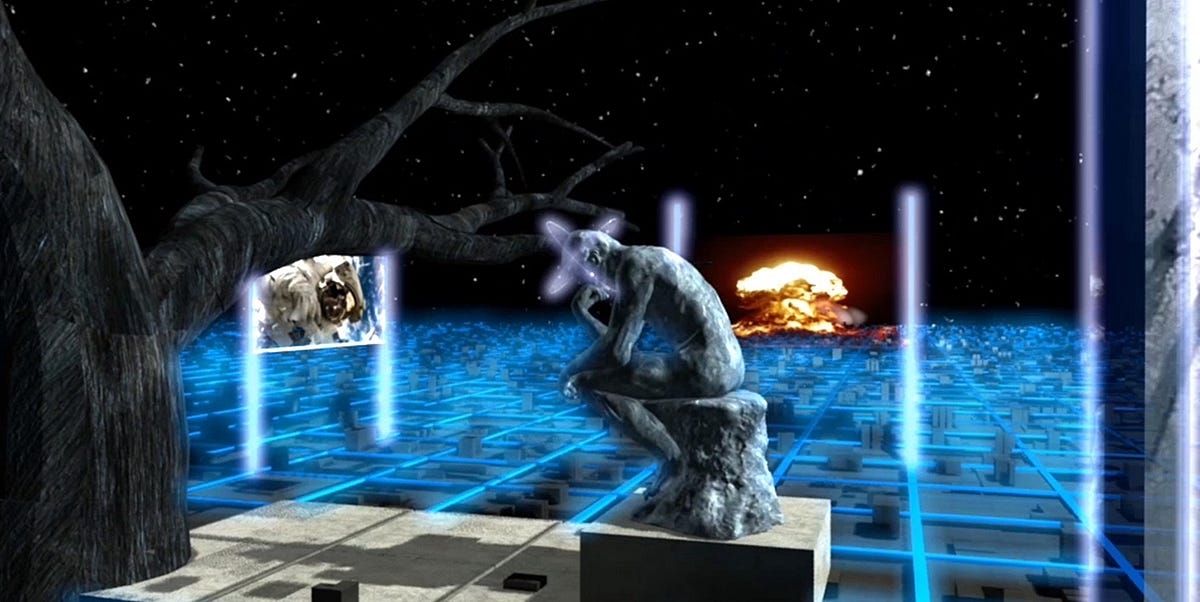 The End of the Thinker — EFF 1.2. Look at the man, the thinker, lost in ...