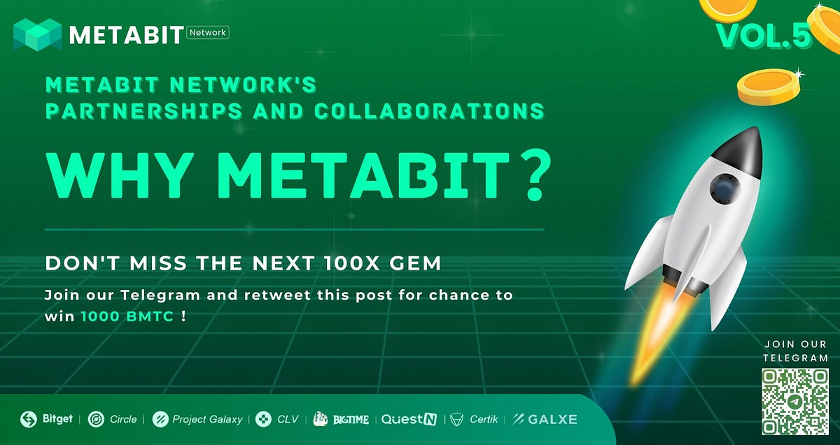 METABIT NETWORK Rocket Launch Vol. 5: Partnerships and Collaborations ...