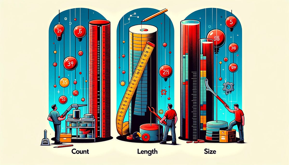 Difference between count, length, and size in Rails | by Daniyal Akram | Mar, 2024 | Medium
