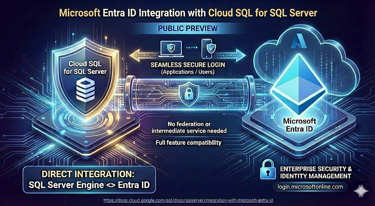 Bridging the Identity Gap: Microsoft Entra ID Integration with Cloud SQL for SQL Server | by ...