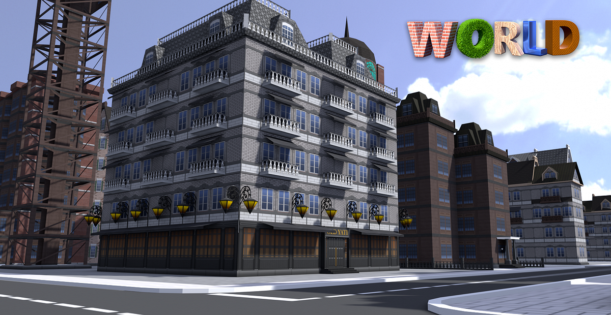 MCP World — Chapter I. Unique Buildings | by Mega Crypto Polis ...