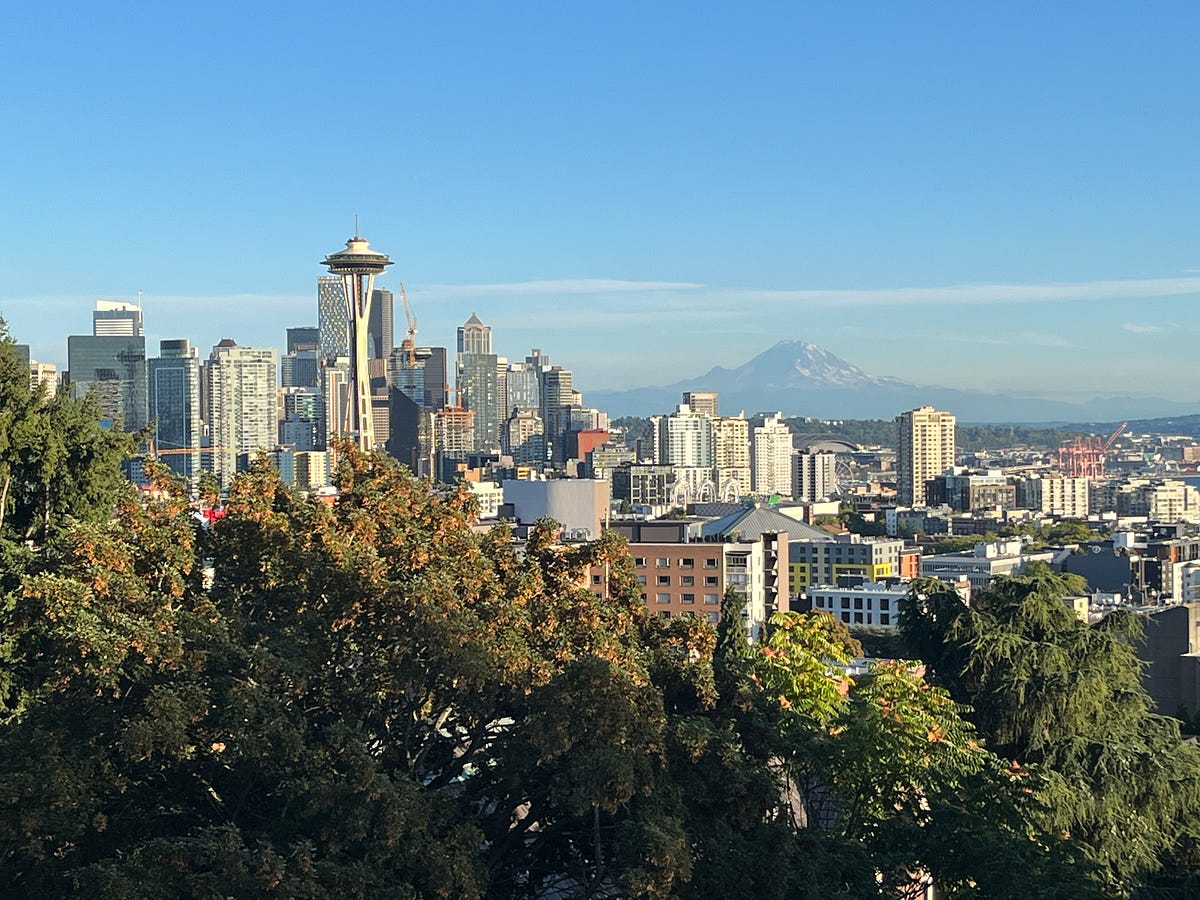 Seattle Downtown Sightseeing. Seattle, a coastal city located in the ...