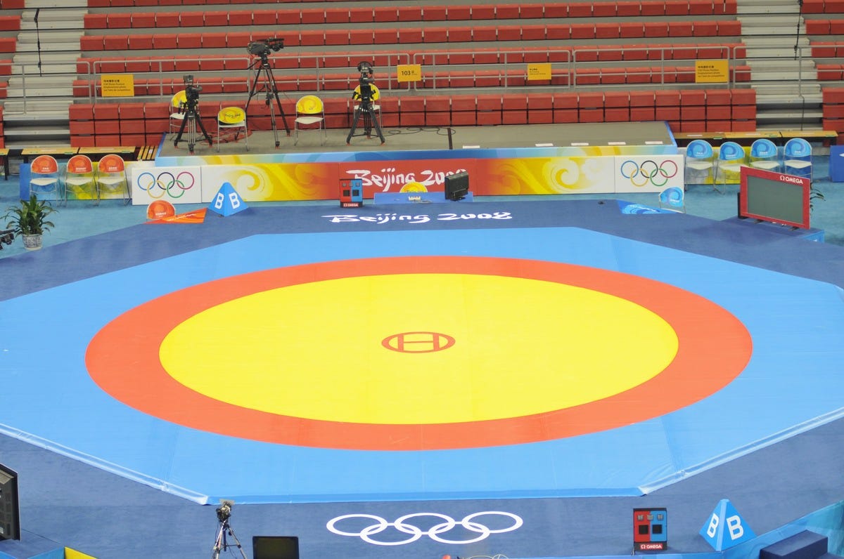 Olympic Wrestling Mat