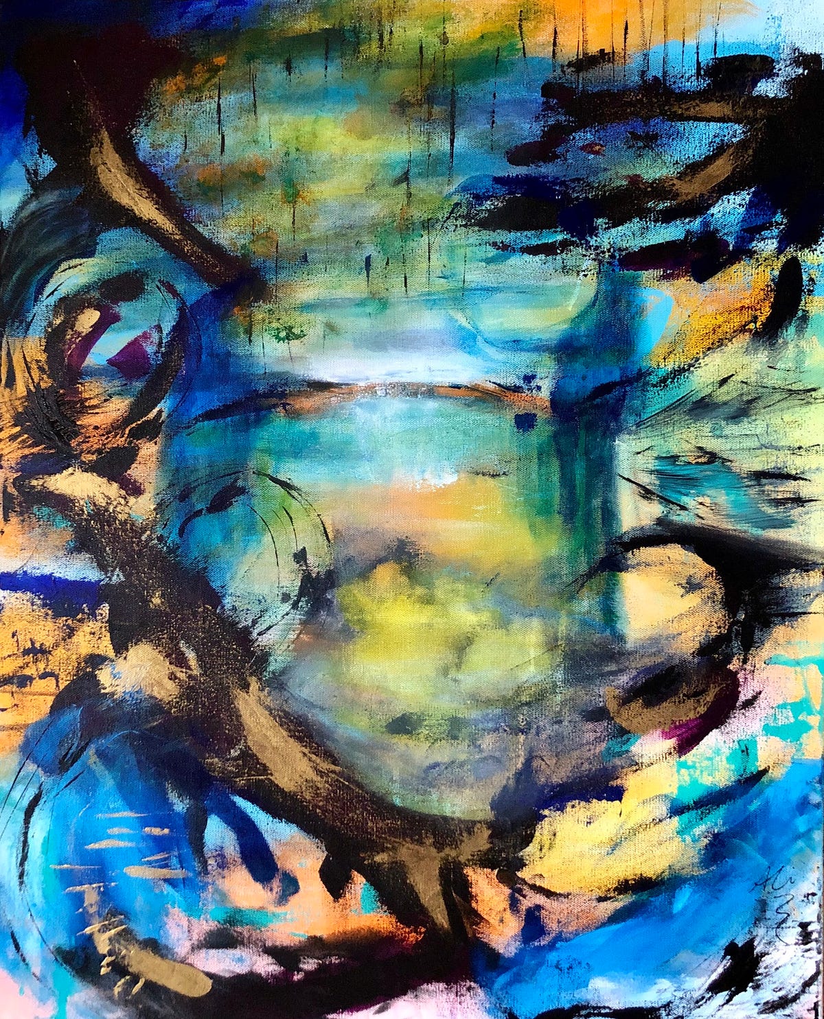 Channeling. My past into present day art | by Ali | Lifeline | Medium