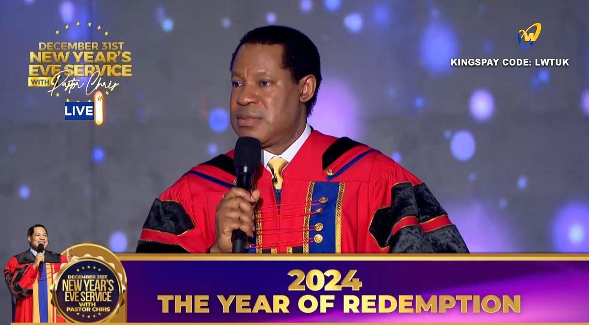 New Year’s Eve Service: A Message of Redemption for 2024 by Rev. Chris ...