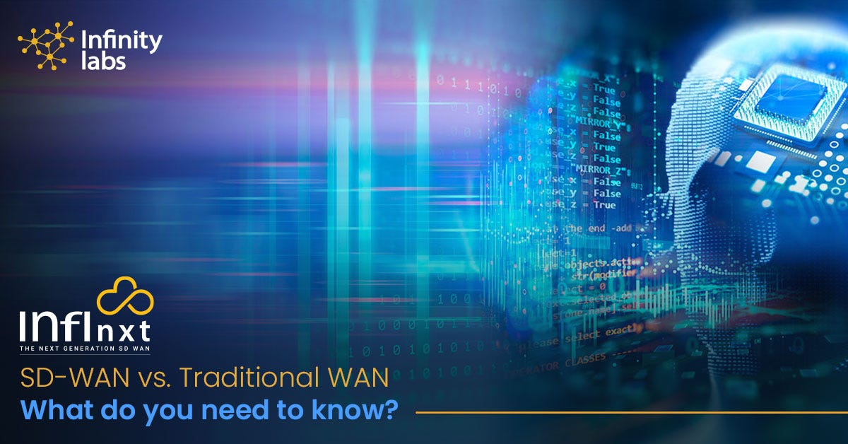 SD-WAN vs. Traditional WAN- What do you need to know? | by Infinity Labs | Apr, 2024 | Medium
