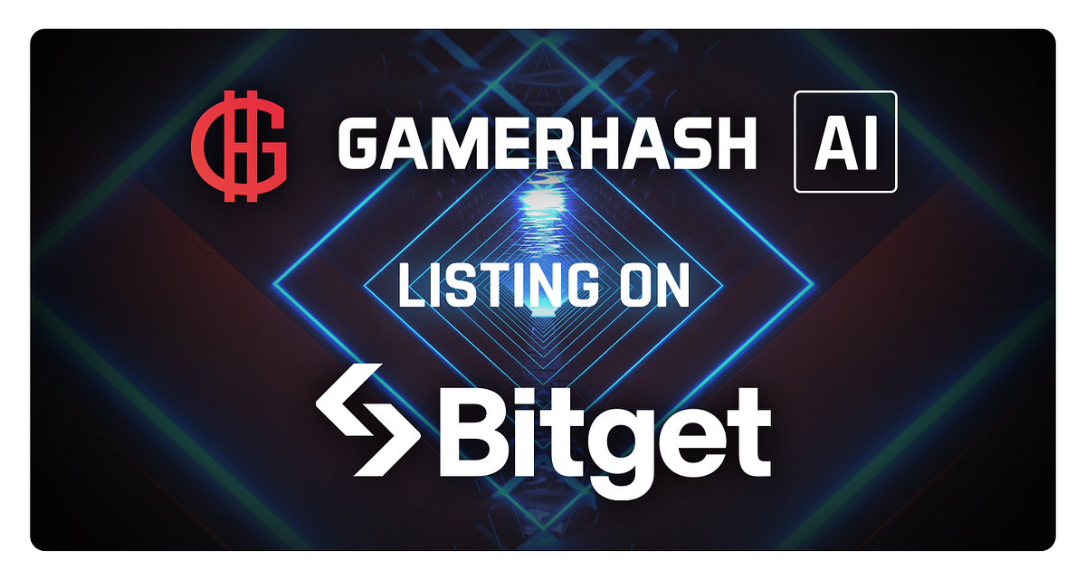 GamerCoin (GHX) Bitget Listing: AI & DePIN Conquest | by GamerHash | GamerHash | Jun, 2024 | Medium