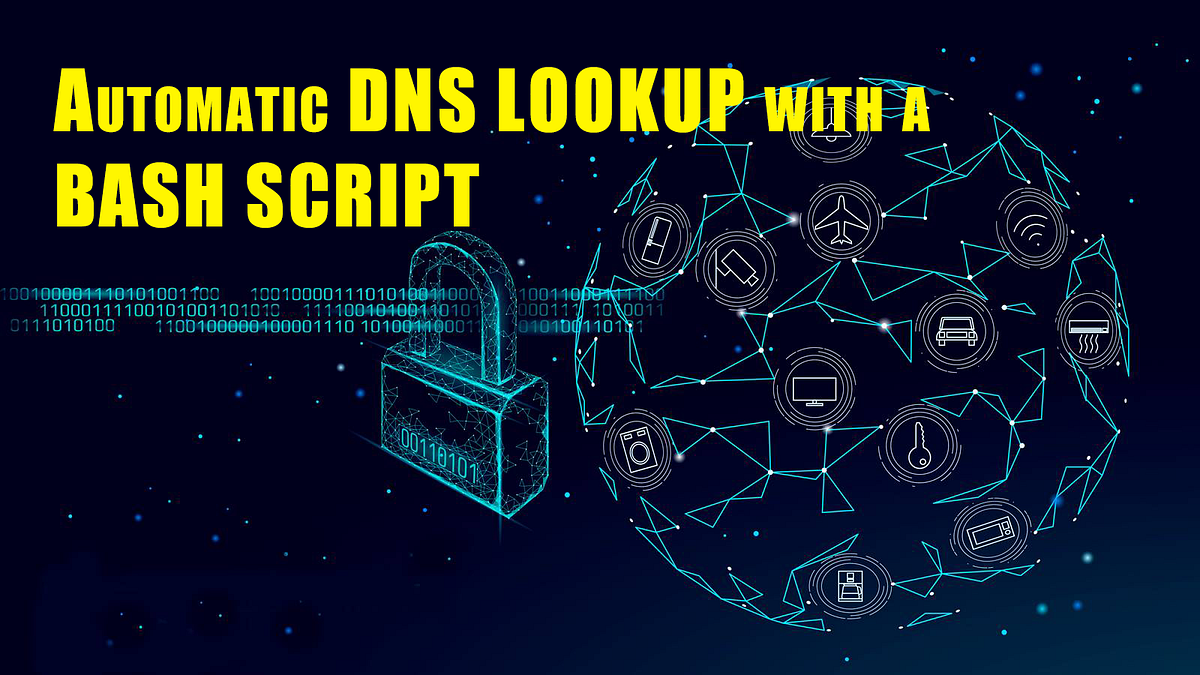 Automating DNS Lookup with a Bash Script | by Alwenperara | Medium