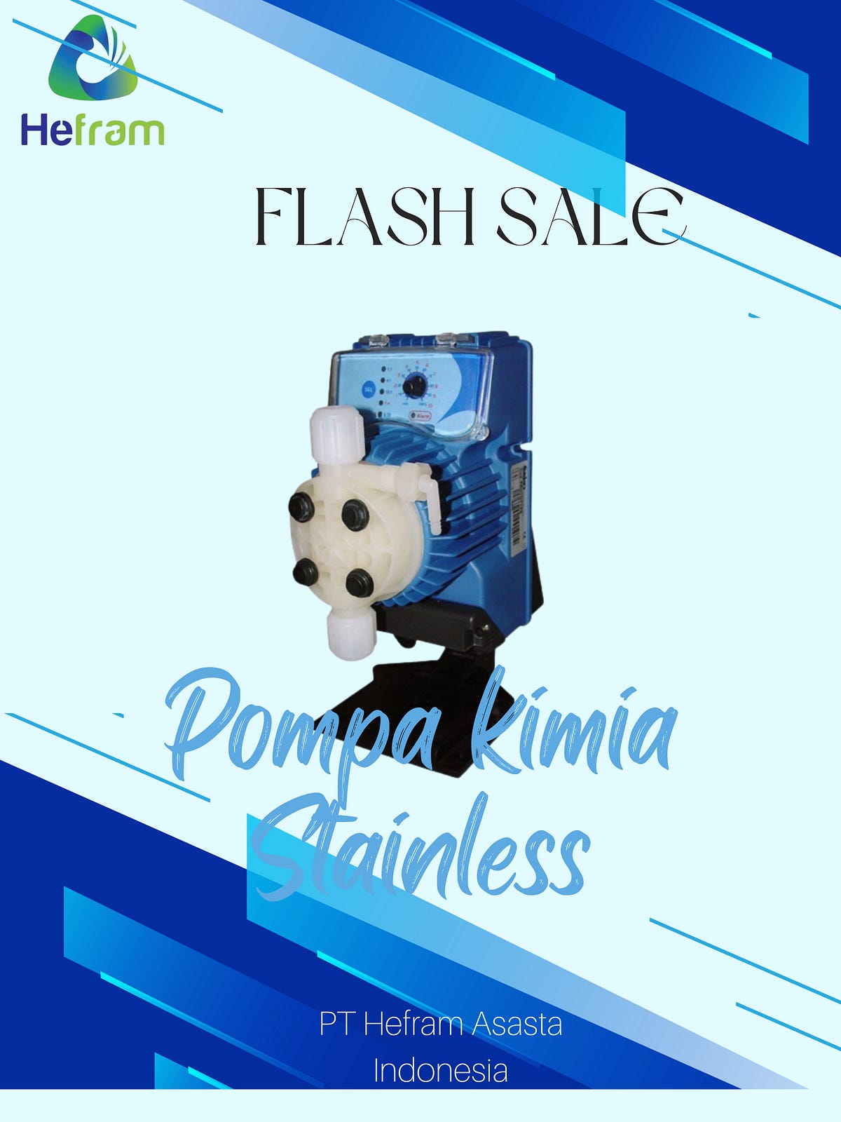 Flash Sale Pompa Kimia Stainless Pt Hefram Asasta Indonesia By