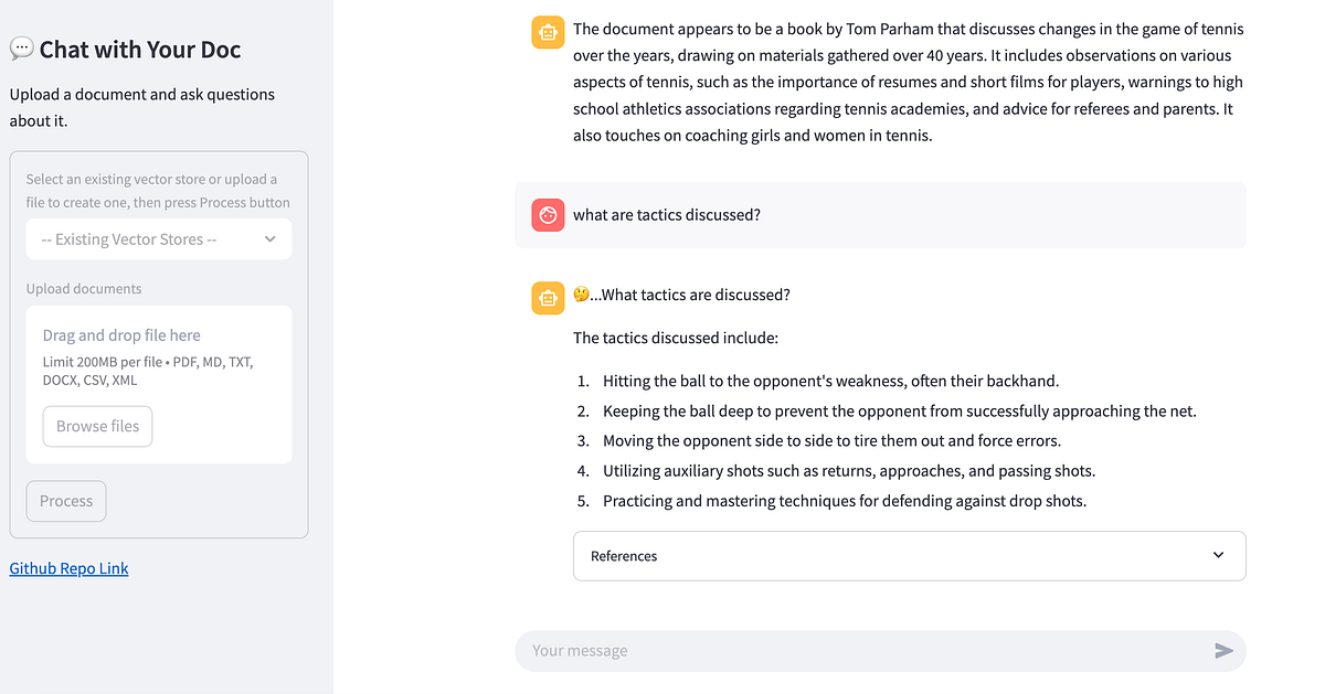 Open-source RAG-based Chat UI. Python-based open-source projects… | by Xin Cheng | Medium
