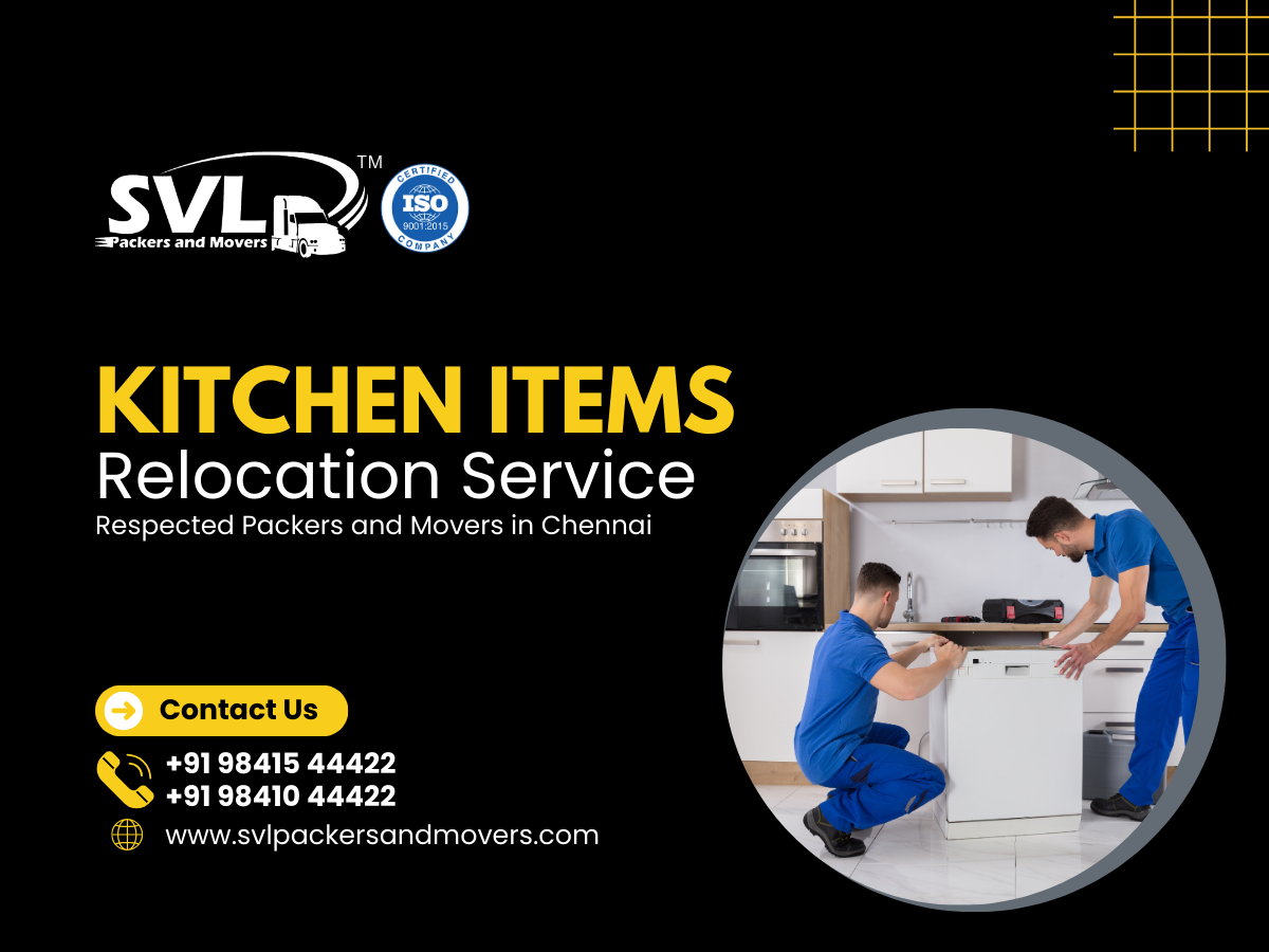 Kitchen Items Relocation Service - Ramesh Karthik - Medium