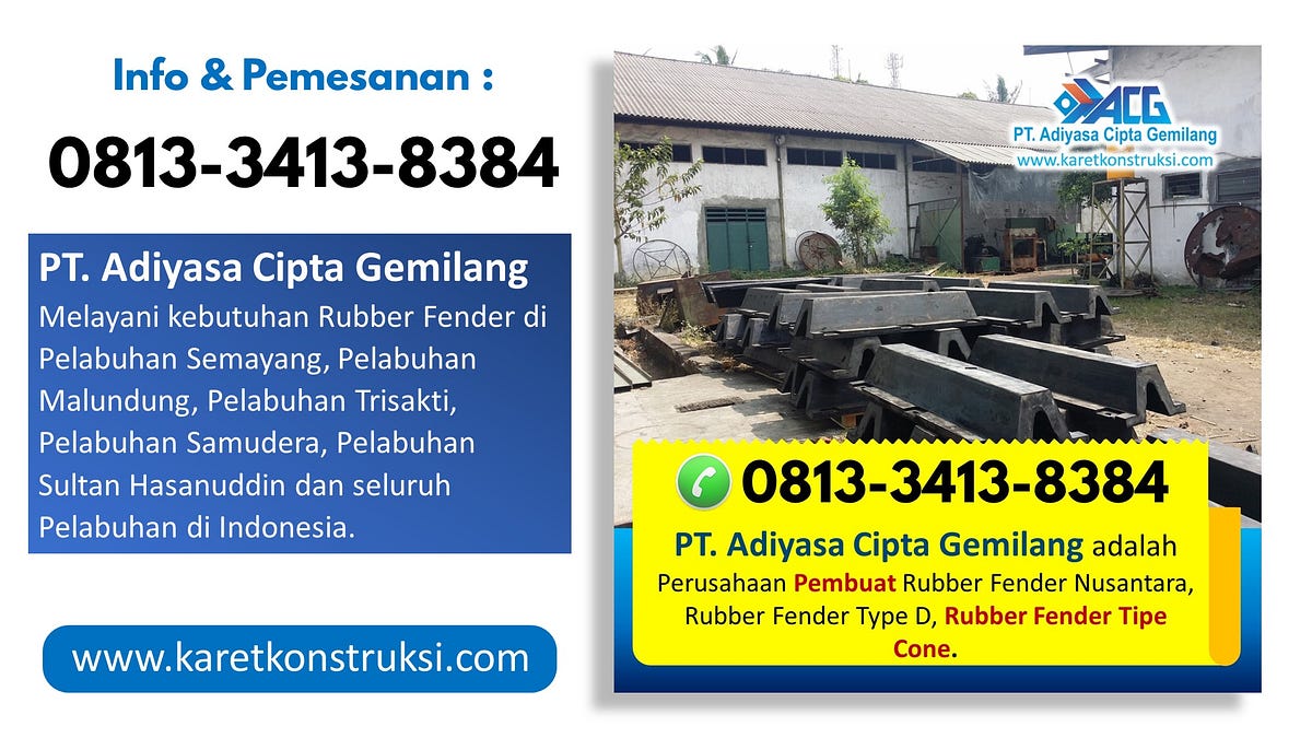 Hub 0813–3413–8384, Pabrik Fender Kapal Laut Ambon - matcha GMacademy ...