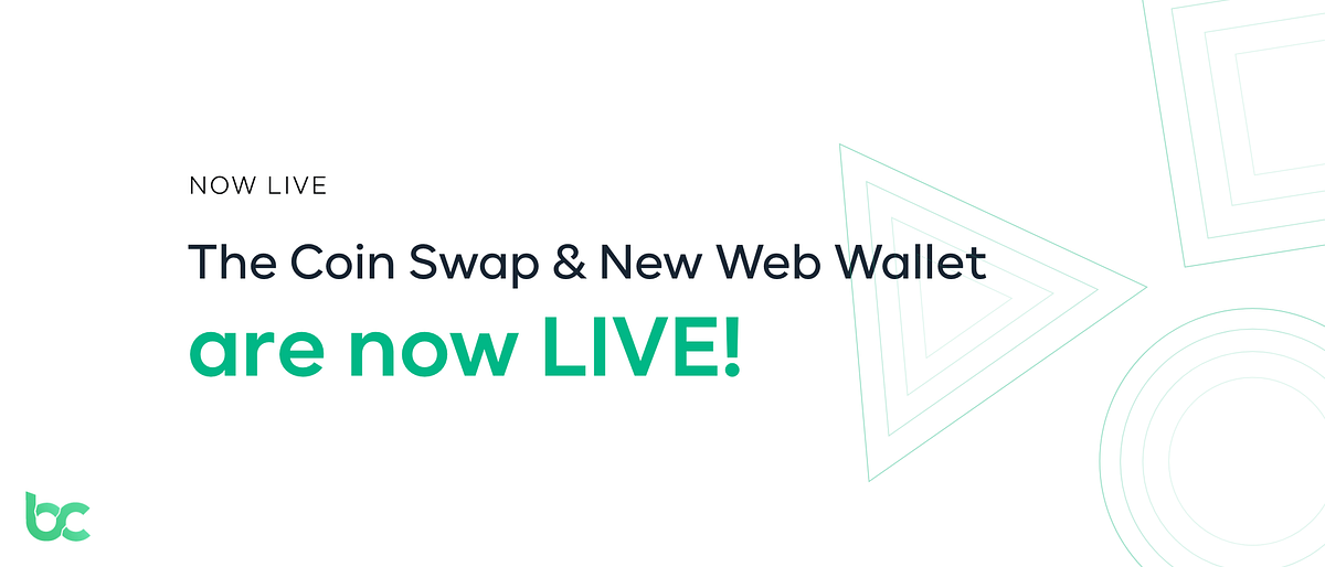 The Coin Swap & New Web Wallet are now LIVE! | by BitCanna | Medium