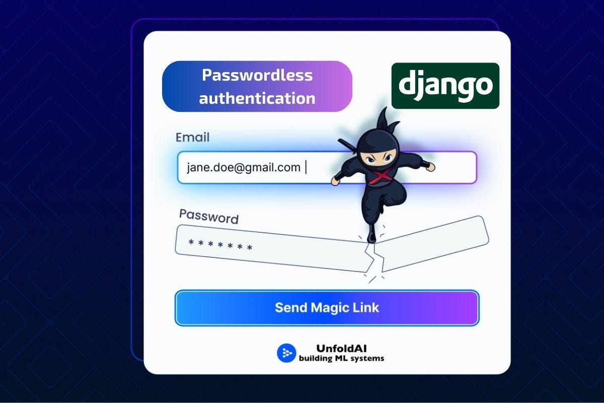 Django Passwordless Authentication | by Simeon Emanuilov | Stackademic