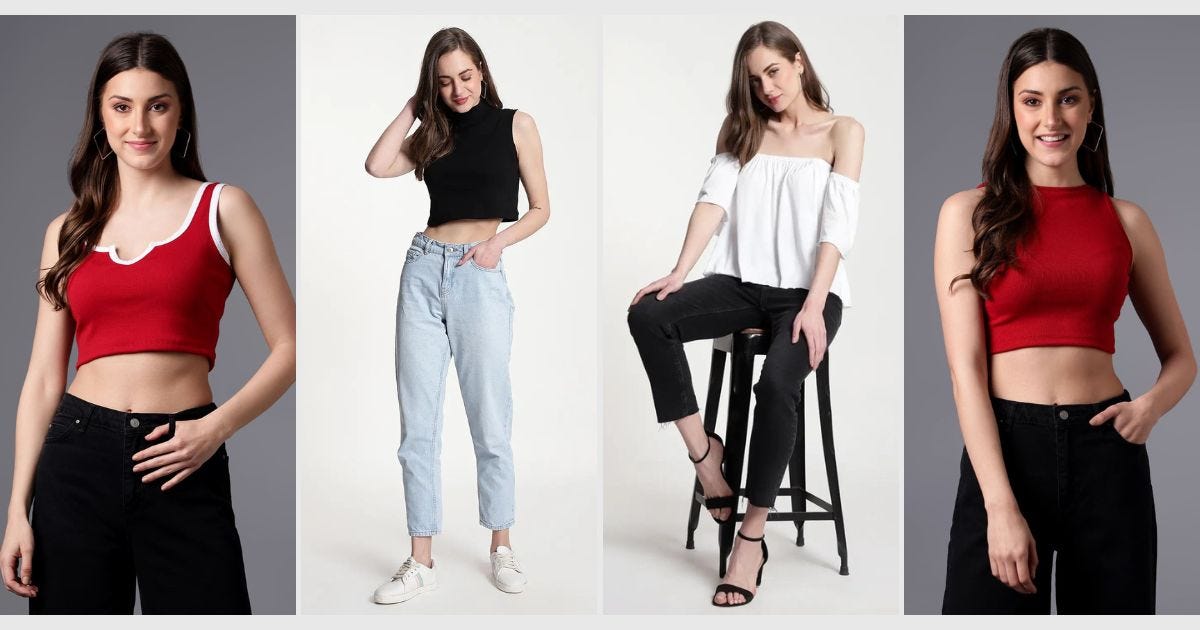 Trendy Crop Tops For Women. In the dynamic world of fashion, crop… | by ...
