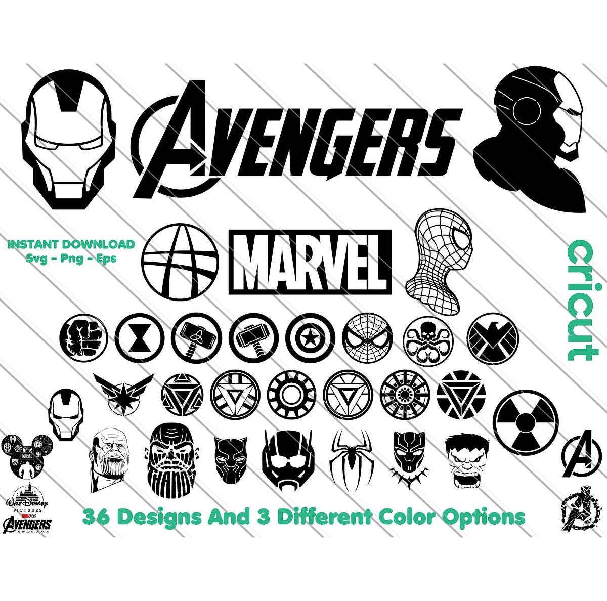 Marvels Svg, Marvel Avengers Svg, Marvels Svg For Cricut, Marvels Png ...