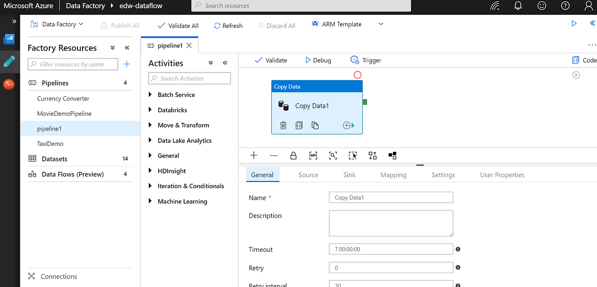Load local file(s) to Azure Blob Storage using Azure Data Factory | by ...