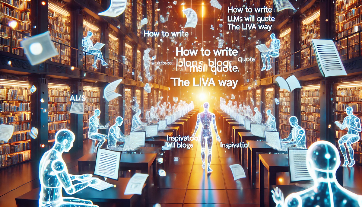 How to Write Blogs LLMs Will Quote: The LIVA Way | by 임성규 | May, 2025 ...