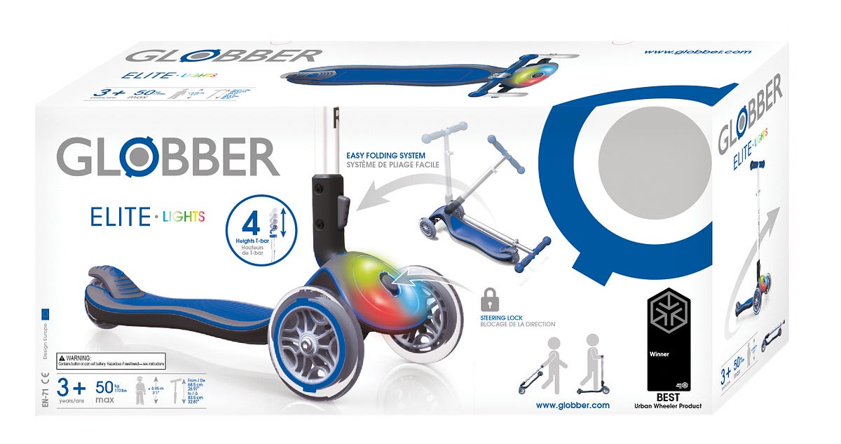 Brief#1 — Individual Project. Packaging Re-design for GLOBBER Scooter ...