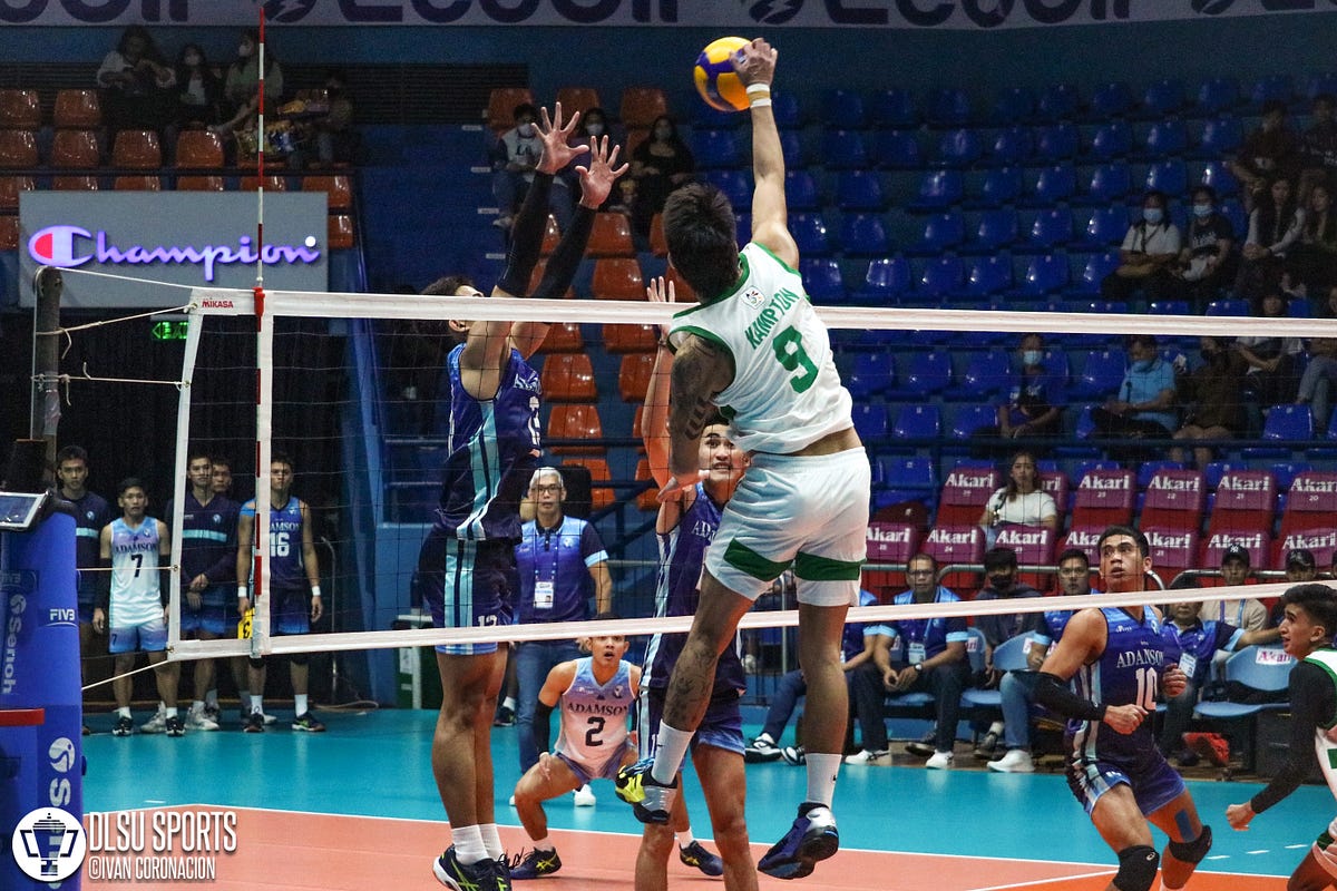 Green Spikers complete sweep against AdU | by Jazel Nicole Aguatis ...