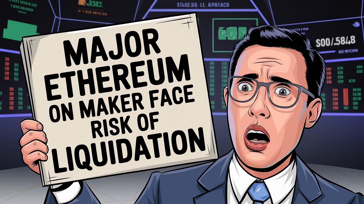Major Ethereum Whales on Maker Face Risk of Liquidation | by Gabriel Valor Riverton | Crypto ...