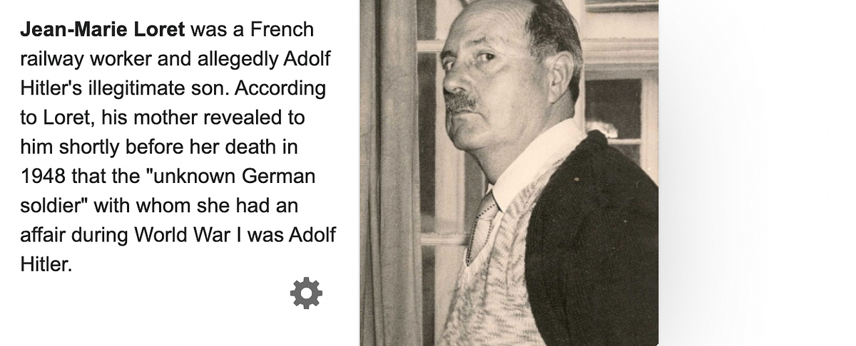 Adolf Hitler Mustache Before