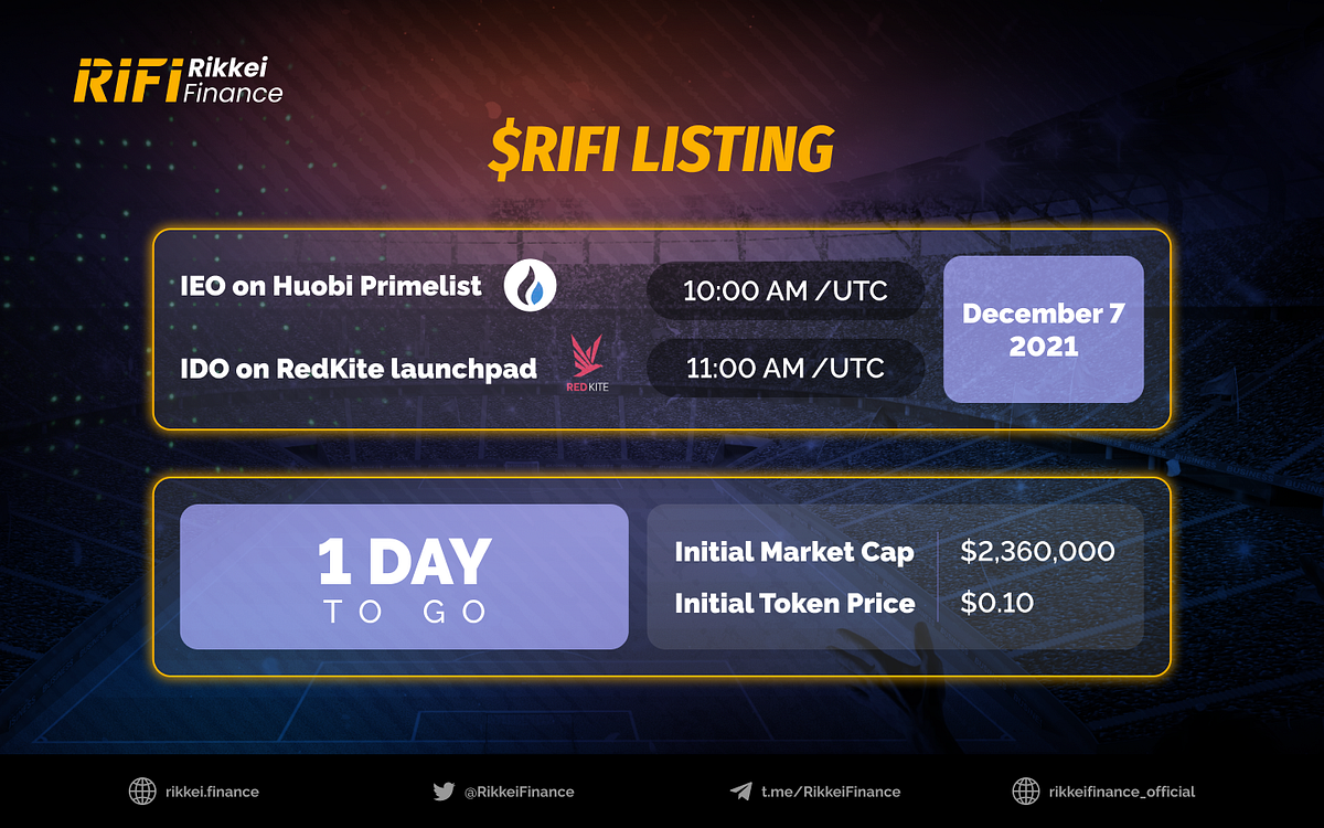 Rikkei Finance native token $RIFI — Official Launch Announcement | by Rikkei Finance | Rikkei ...