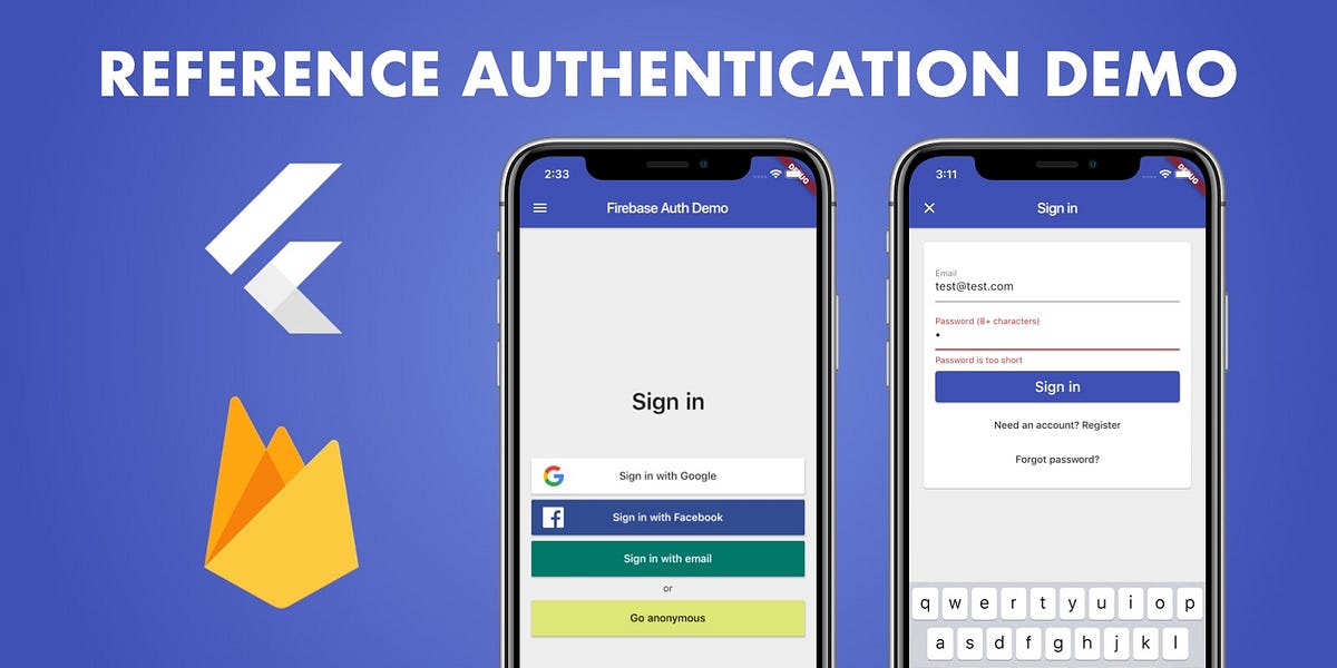 Flutter & Firebase: Reference Authentication Demo | by Andrea Bizzotto | Code With Andrea | Medium