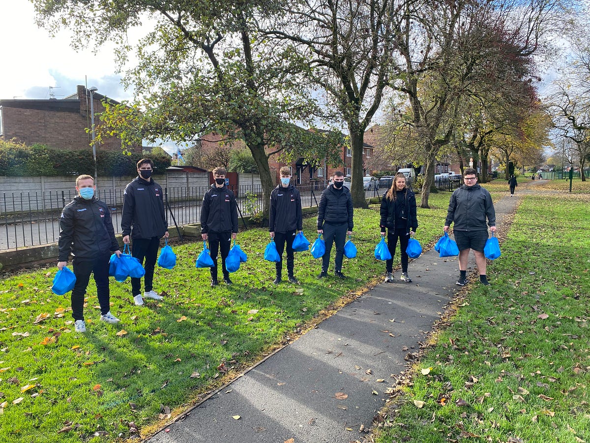 Class of 92 Foundation deliver essential packages to Salford residents ...