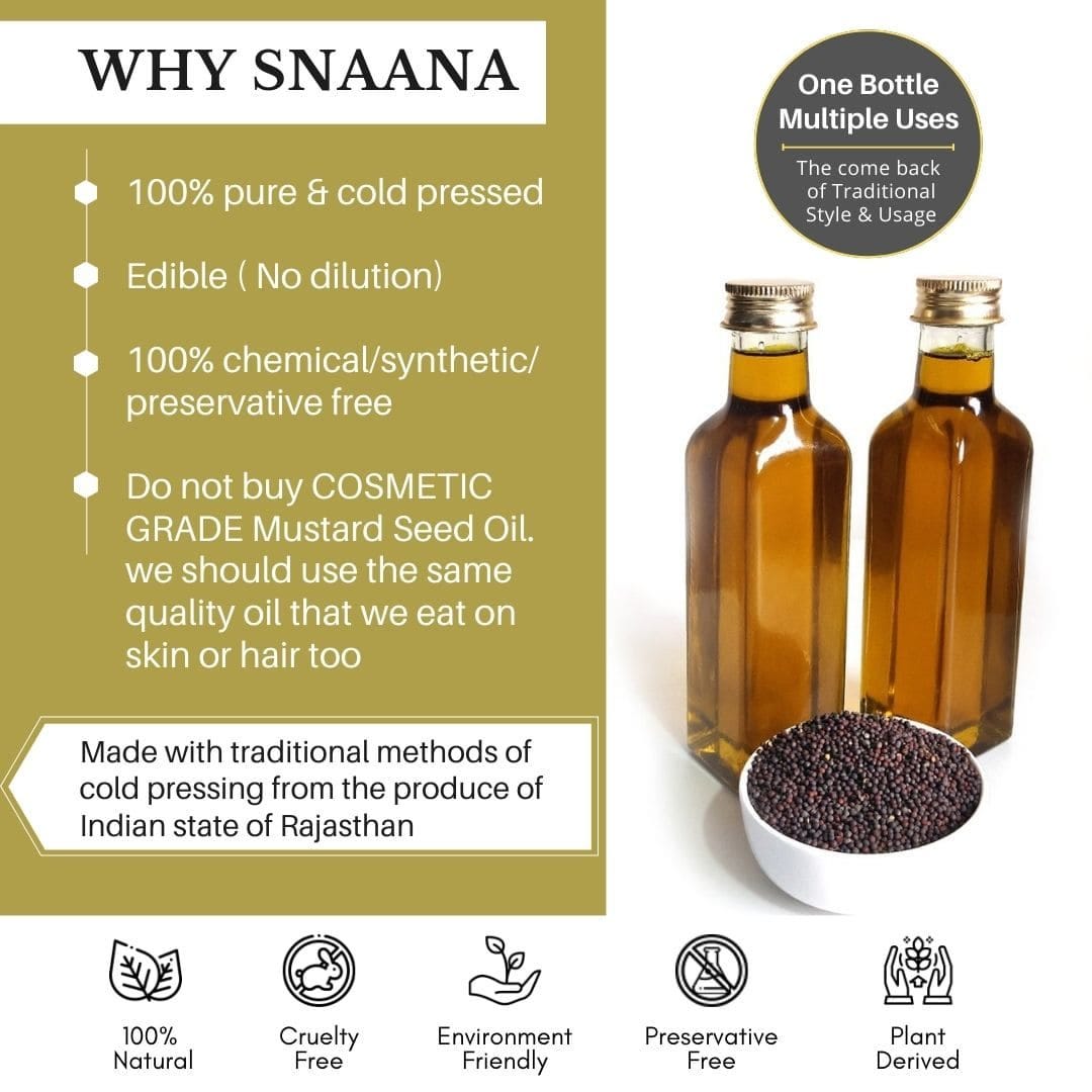 Mustard Seed Oil Skin