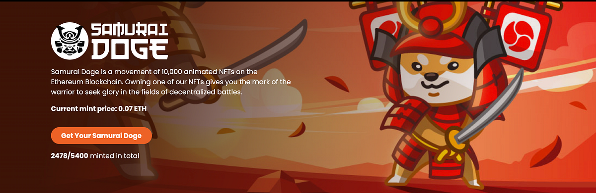 Join the Army of 10,000 Samurai Doge | by Miss Vosk (Alexa) | VoskCoin ...