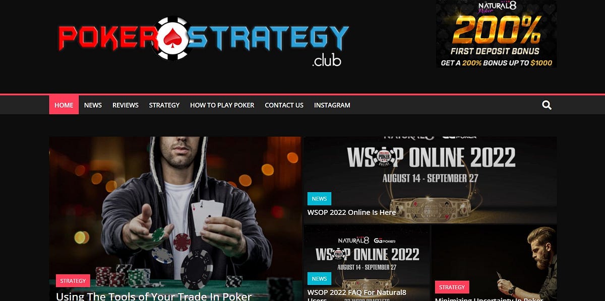 Poker Strategy — Let’s Take Your Game To The Next Level! | by Miracles2 ...