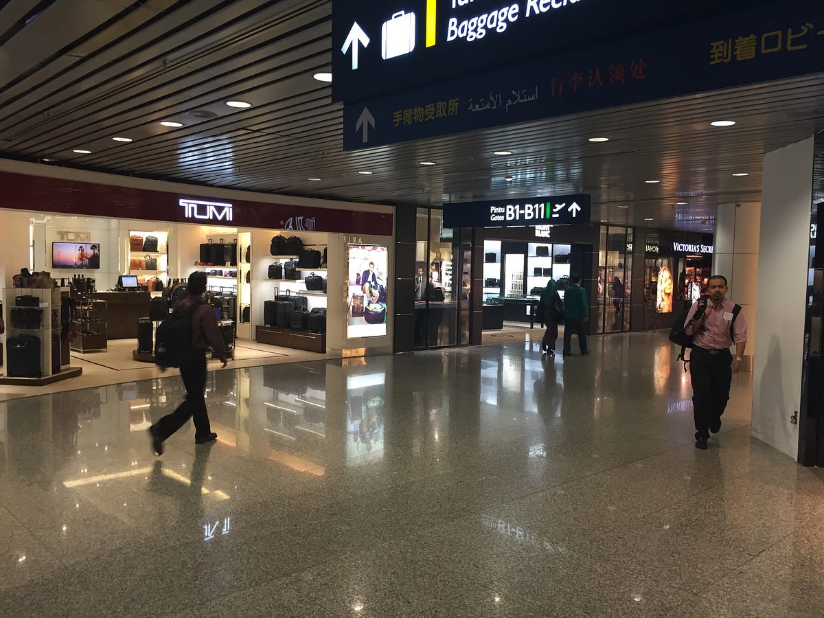 Malaysia — Kuala Lumpur International Airport (KUL) — Domestic Terminal ...