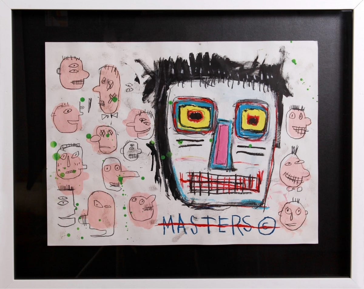 Jean-Michel Basquiat 95 Masterworks Collection: MASTERS©️ | by SAMO ...