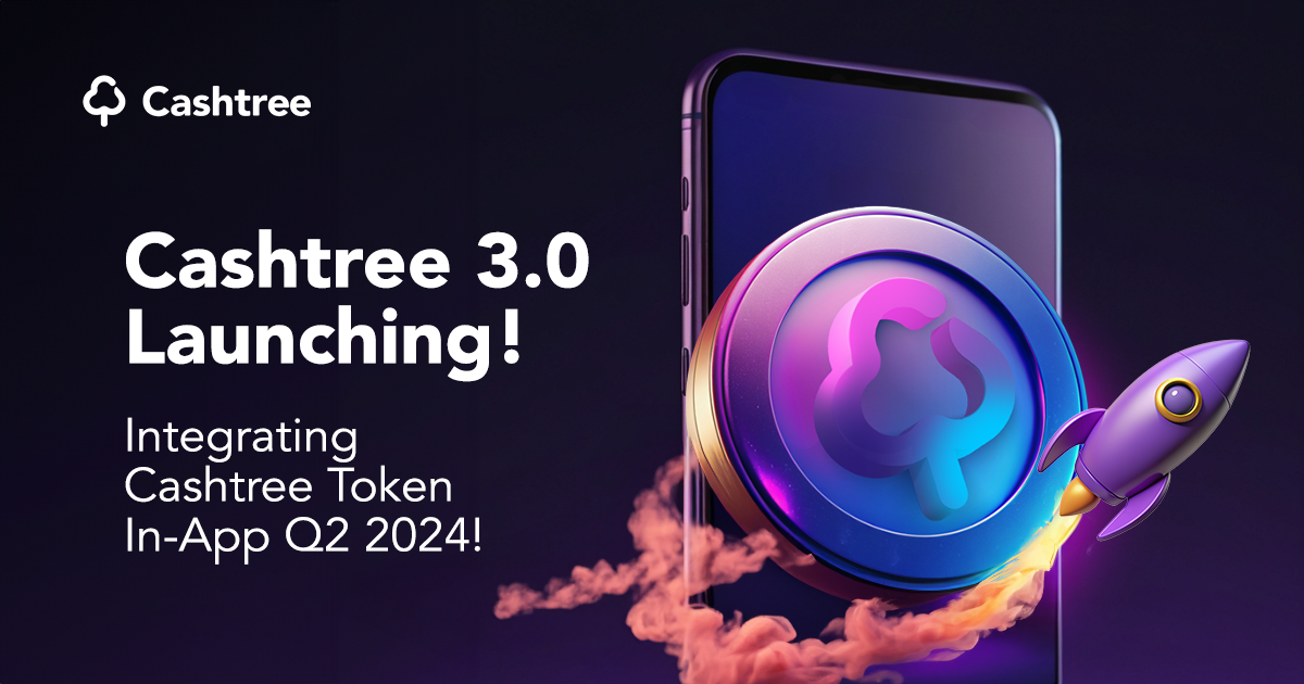 Cashtree 3.0 Launching: Integration of Cashtree Token as a Real World Utility Token in the App ...