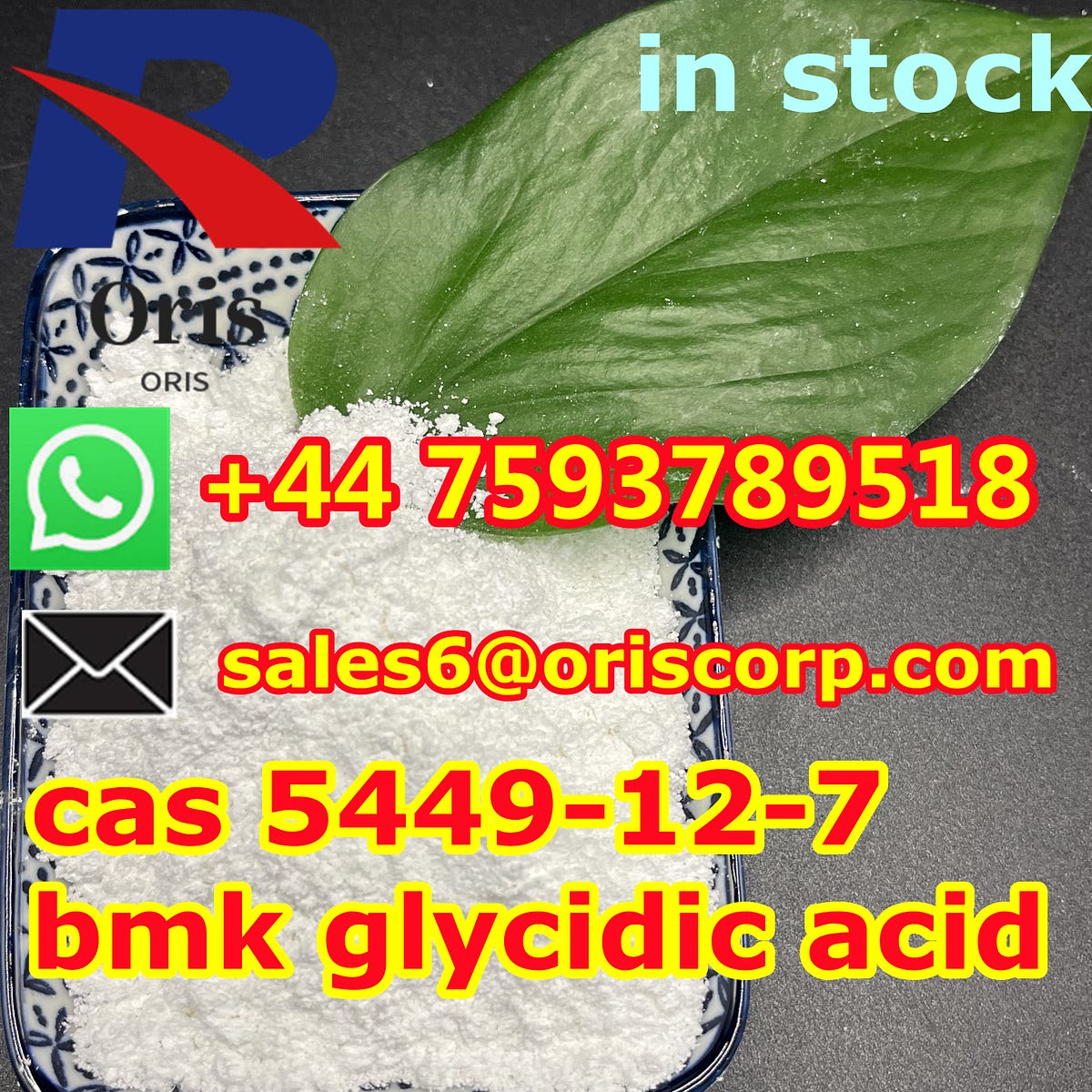 factory cas 5449–12–7 BMK glycidic acid(powder) raw powder +447593789518 | by demi2024 | Apr ...