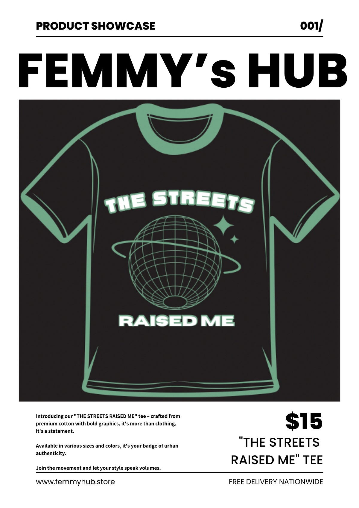 Title: Unveiling “THE STREETS RAISED ME” Collection: Let Your Wardrobe ...