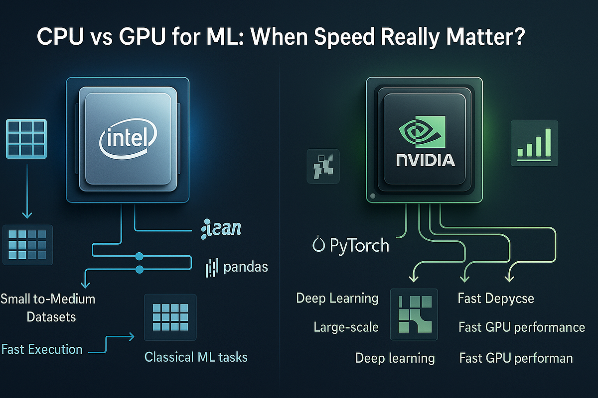 GPU vs CPU for Beginners: When Should You Really Care About Speed? | by Thinking Loop | Jul ...