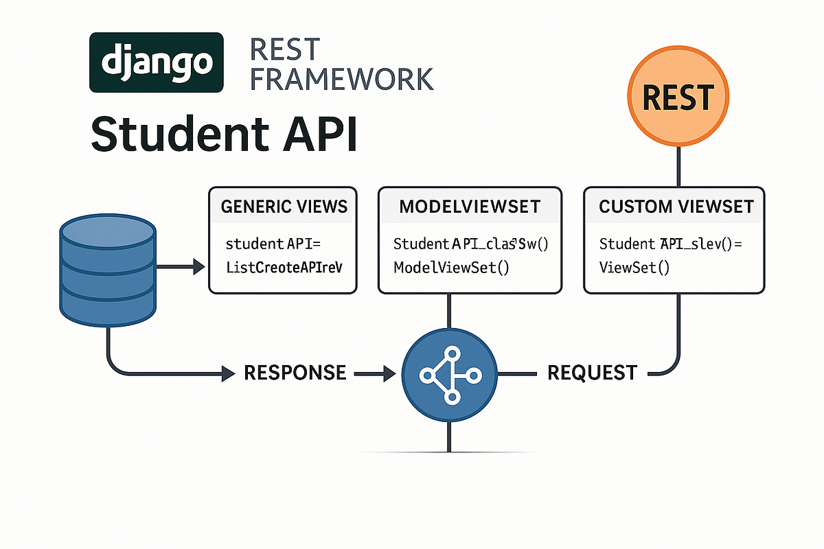 Implement Student API with Generic Views, ModelViewSet, and Custom ...
